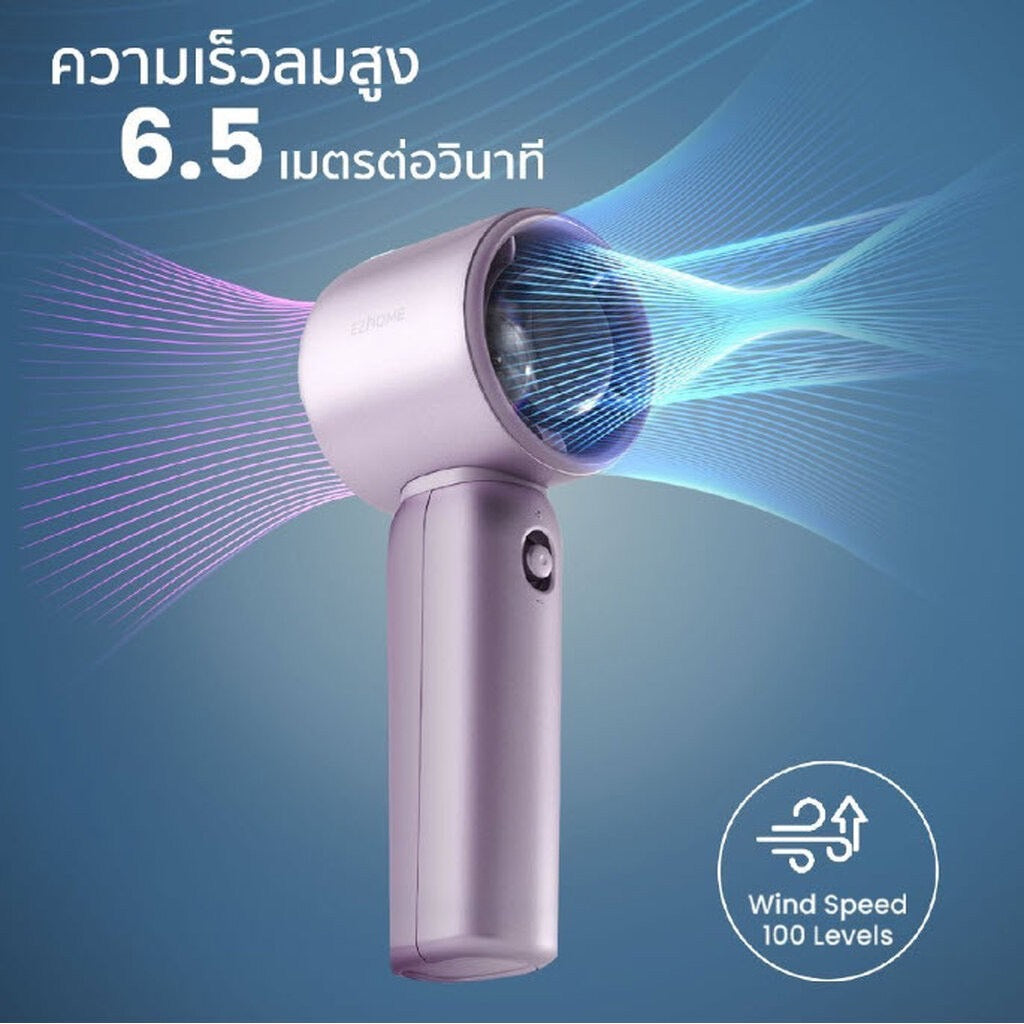 EZhome Super Power Handheld Fan – Rabbit Selection
